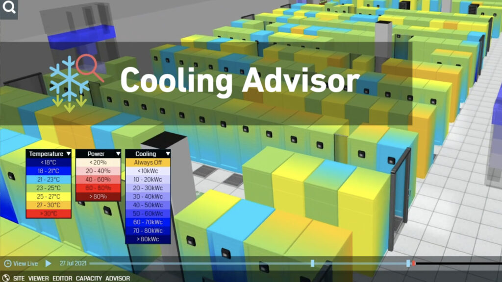 Cooling Advisor for Data Centers: Optimizing Thermal Efficiency