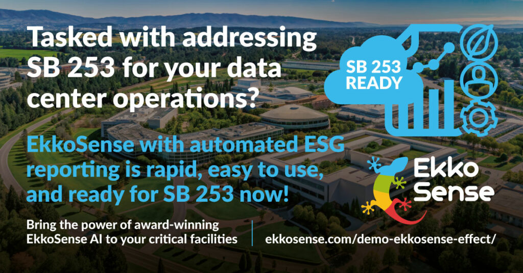 California SB 253: Easily address your data center ESG reporting ...